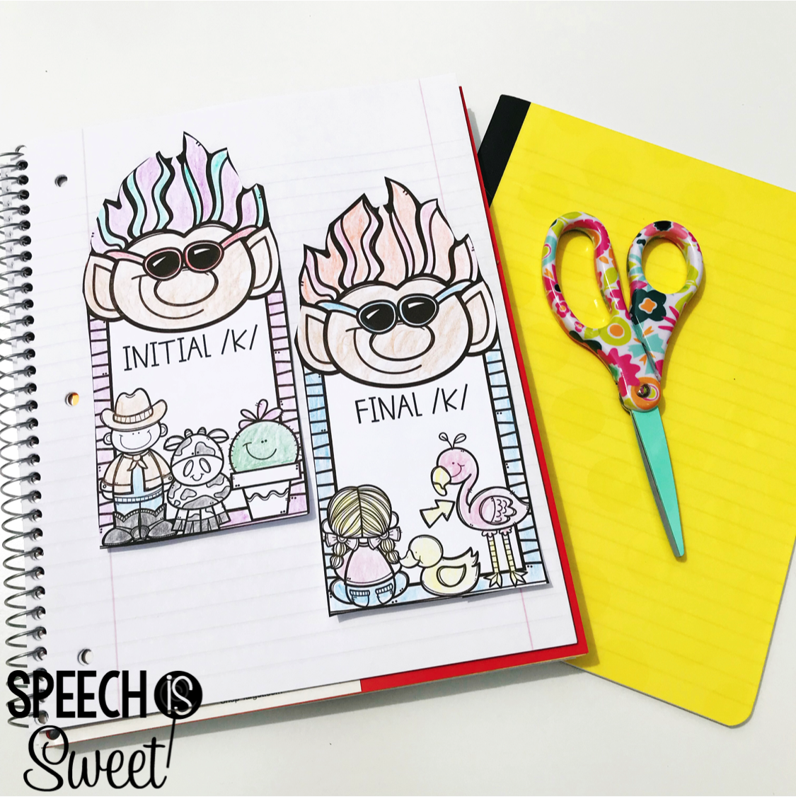 Summer Interactive Articulation Notebooks - Speech is Sweet