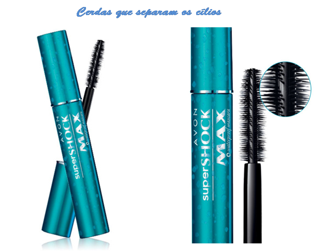 Luxos e Caprichos: Uso e recomendo: Máscara SuperShock Max - Avon