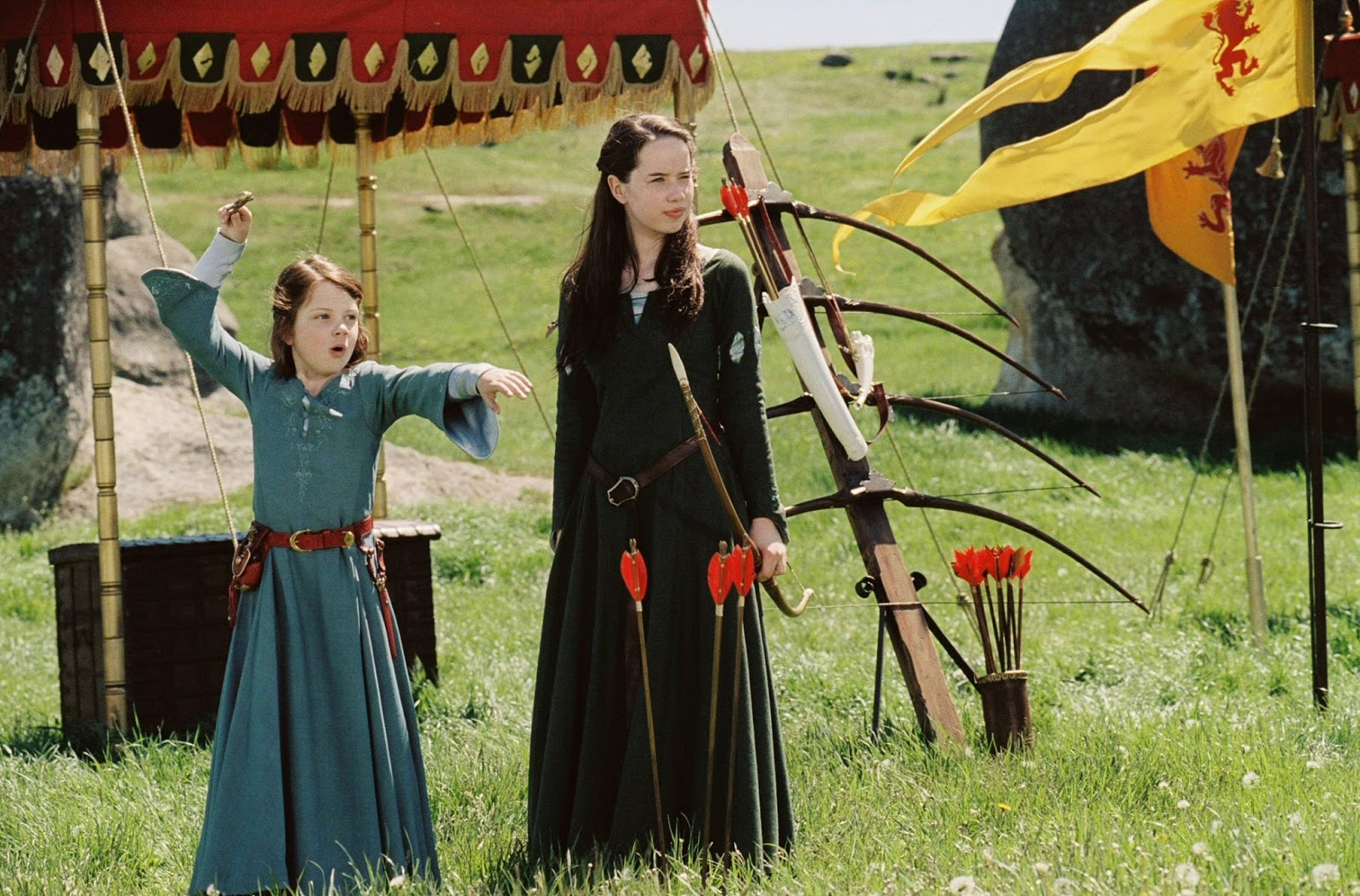 Defending the Legacy: Susan Pevensie's Bow: An Illustration of Her Journey