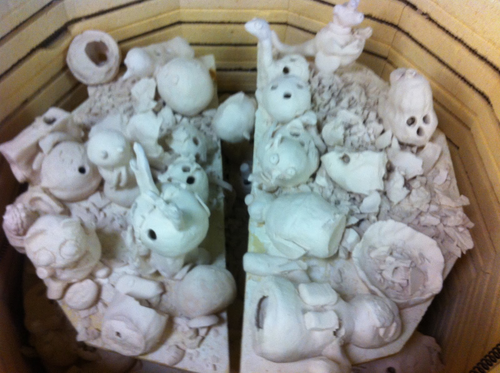 CPP Middle School Art Blog: Kiln Explosion
