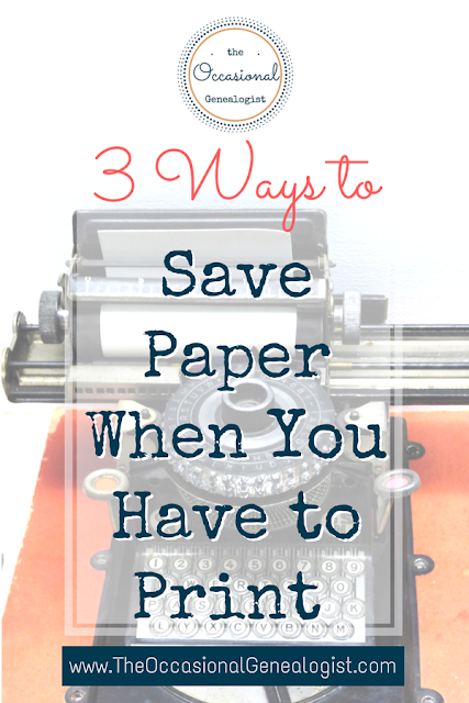 3 Tips to Reduce Paper When You Have to Print
