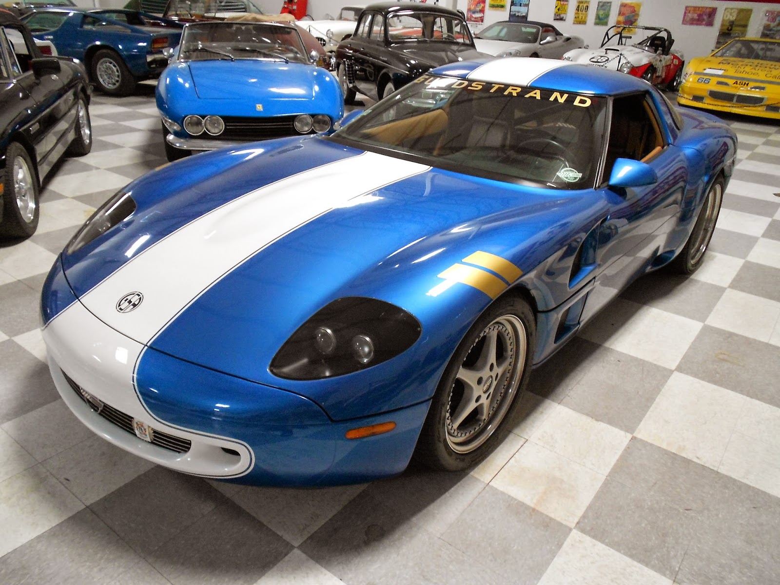 Une Guldstrand GS90 coupé au Riverside International Auto Museum (RIAM)