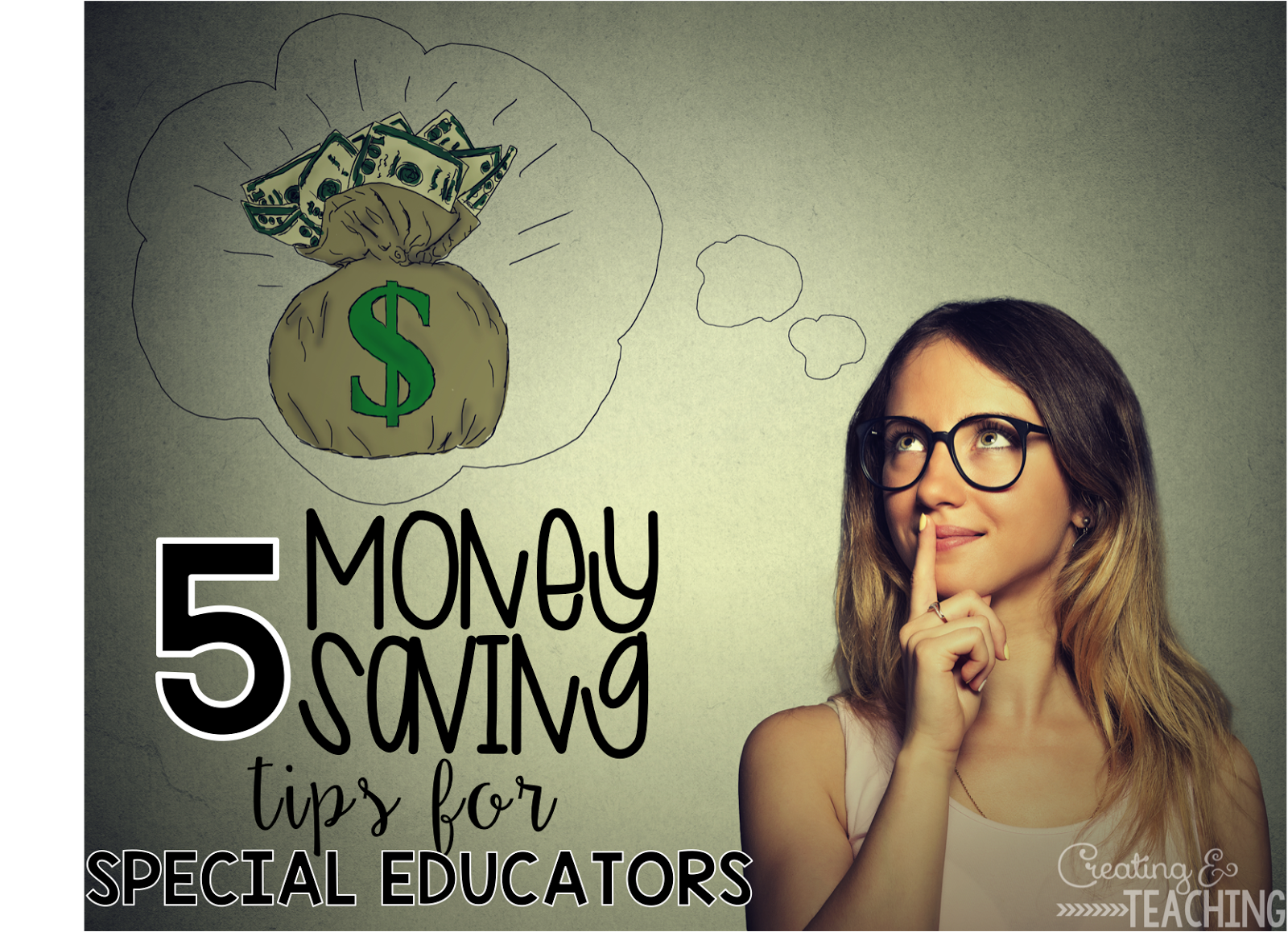 How to Save Money as a Special Education Teacher | creating & teaching
