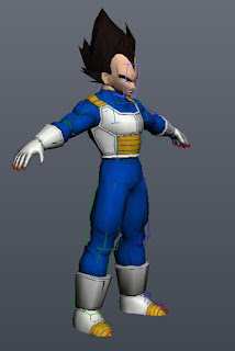 RigsArena - Free Rigs for 3ds Max: Vegeta Rigged 3ds Max