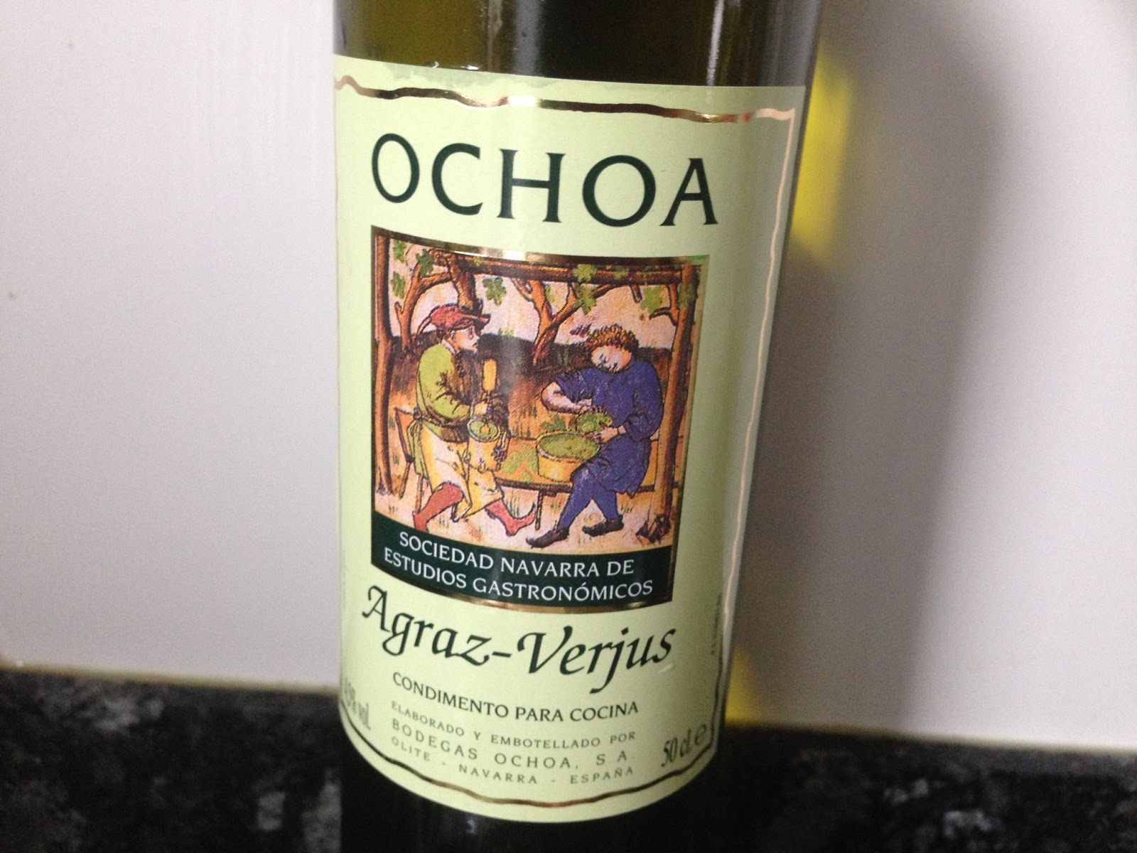 La Cocina de la Silbi: CORDERO DE NAVARRA CON AGRAZ VERJUS DE BODEGAS OCHOA