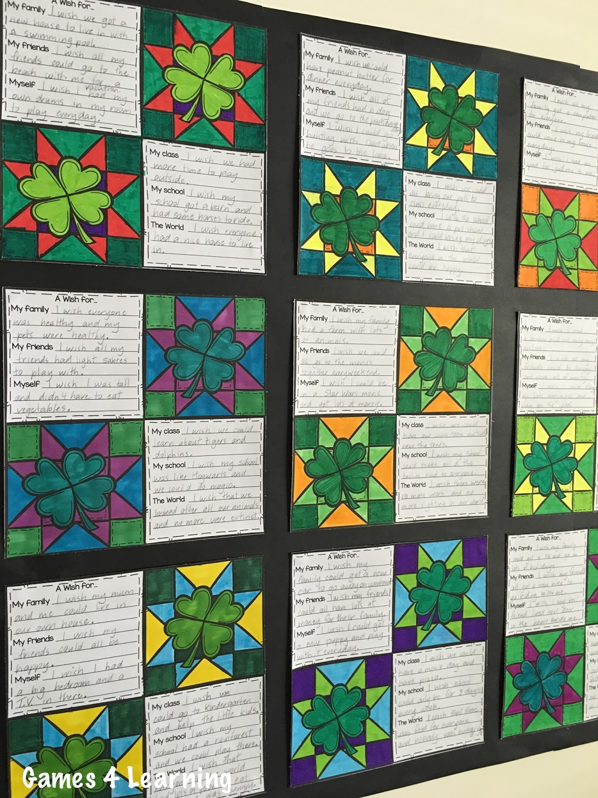 Fun Games 4 Learning: St. Patrick's Day Writing Prompts