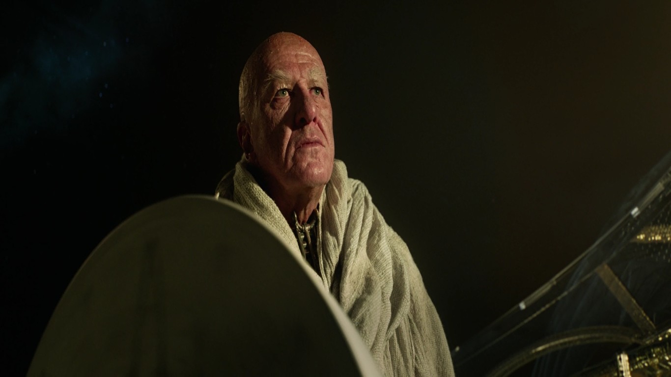 Cool movie screenshots: Geoffrey Rush as Ra in Gods of Egypt 2016