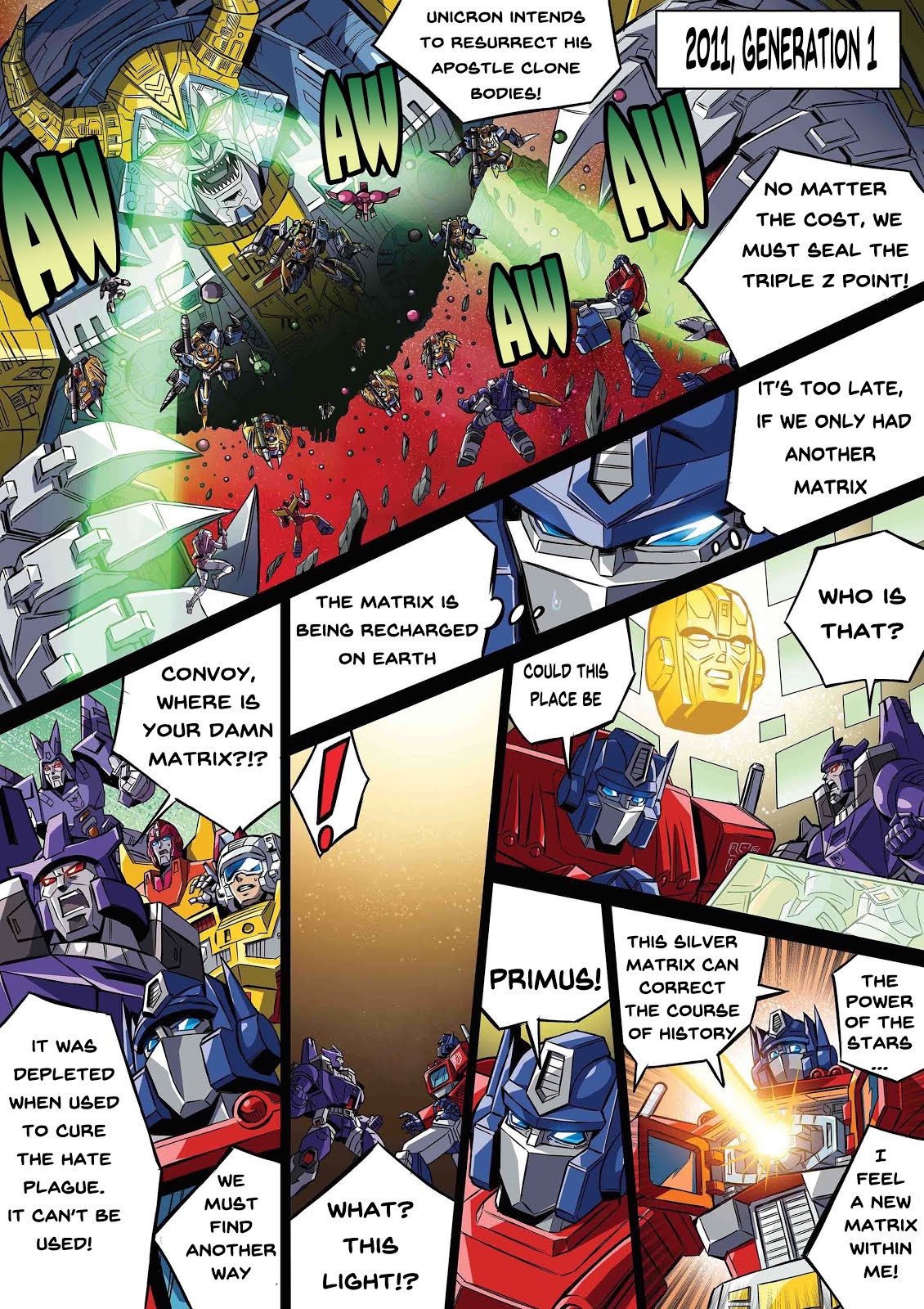 Tets' Toys and Shenanigans: Super Megatron Comic Translation ...