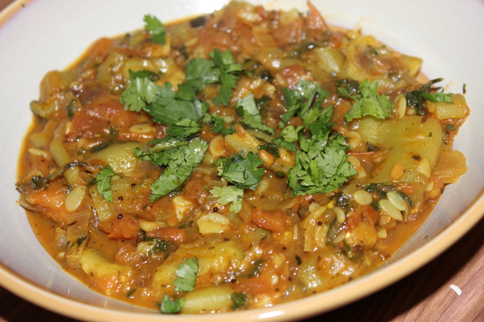 Manasa's cooking journey: Ridge Gourd Curry/ Beera kaya kura
