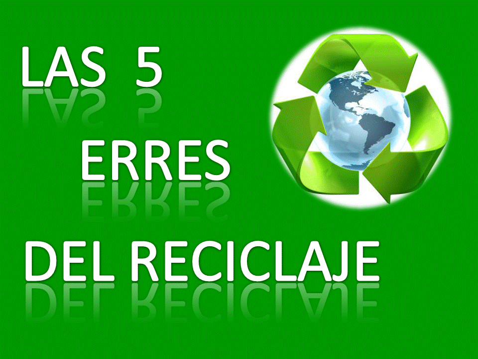 NOTICIAS ECOSMEP - MYONU: La consigna de las cinco R