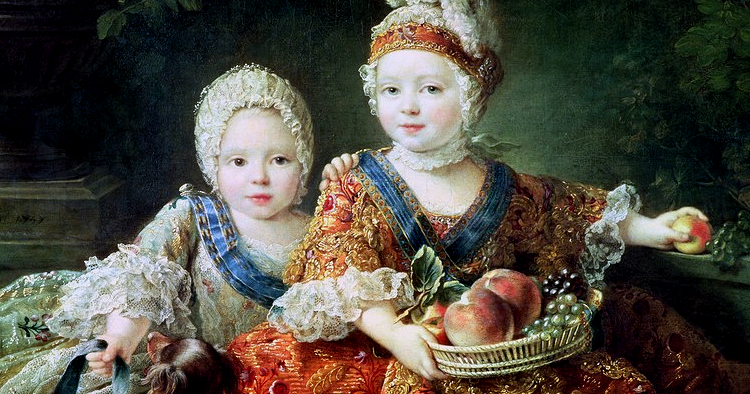 Gods and Foolish Grandeur: Enfants de France - portraits of French ...