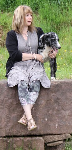 coffee with a canine: Paula Brackston & Bluebell