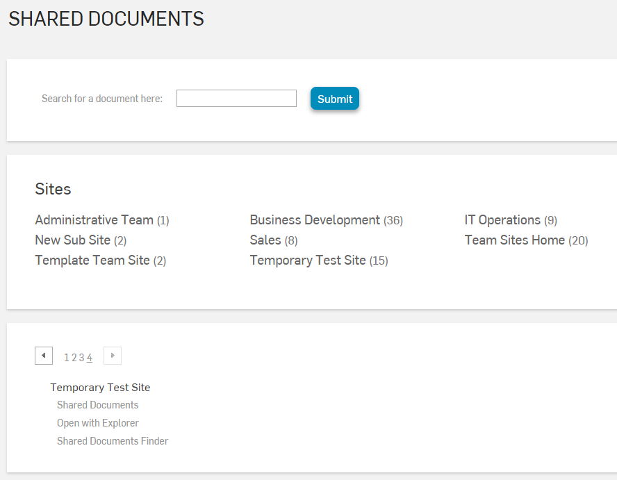 Sean Regan's Development Blog: Display all Sites and Documents a user ...