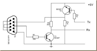 Converter RS232 to Arduino Circuit Diagram | Electronic Circuits Diagram