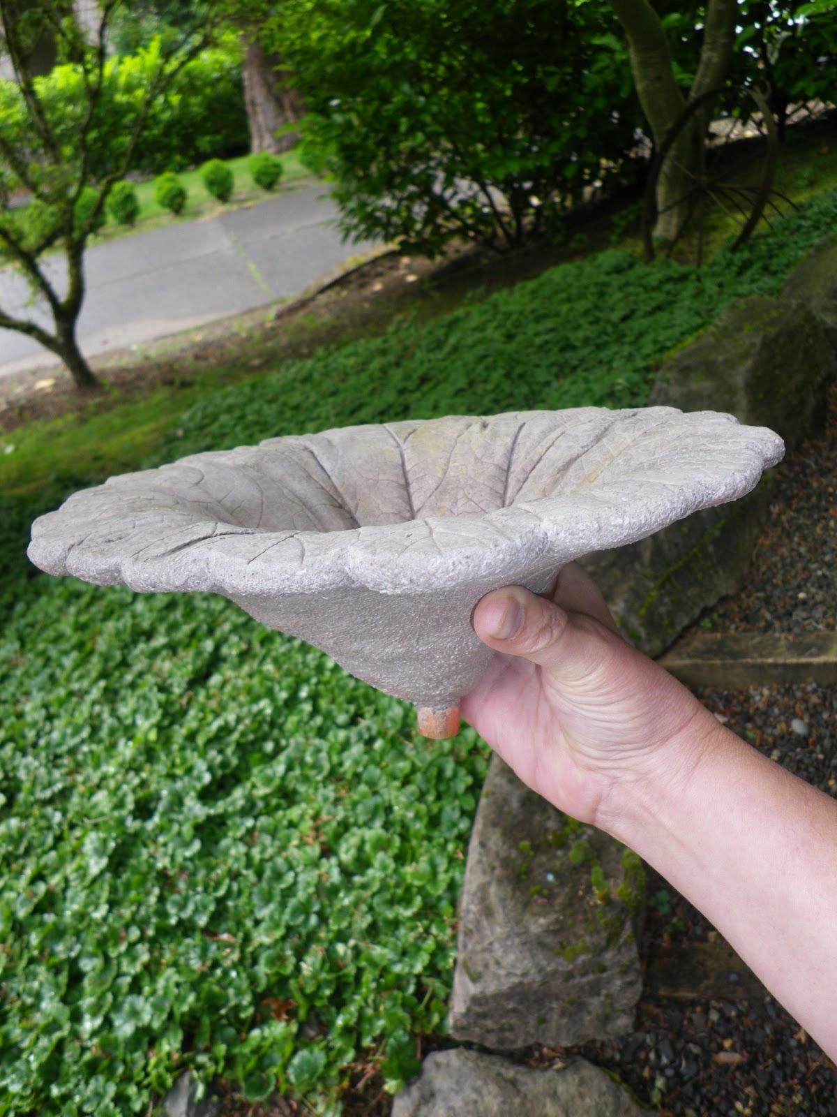 The Mag Rag: Concrete Leaf Castings