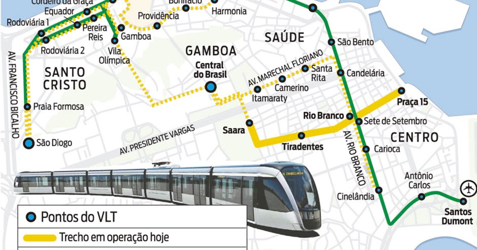 TransUrbPass: Linha 2 do VLT começa a operar mais cedo e de forma ...