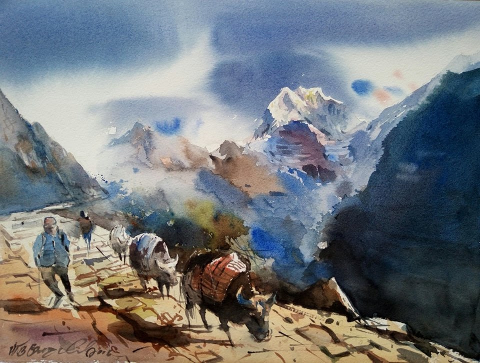 The Watercolour Log: Watercolour Paintings (19)