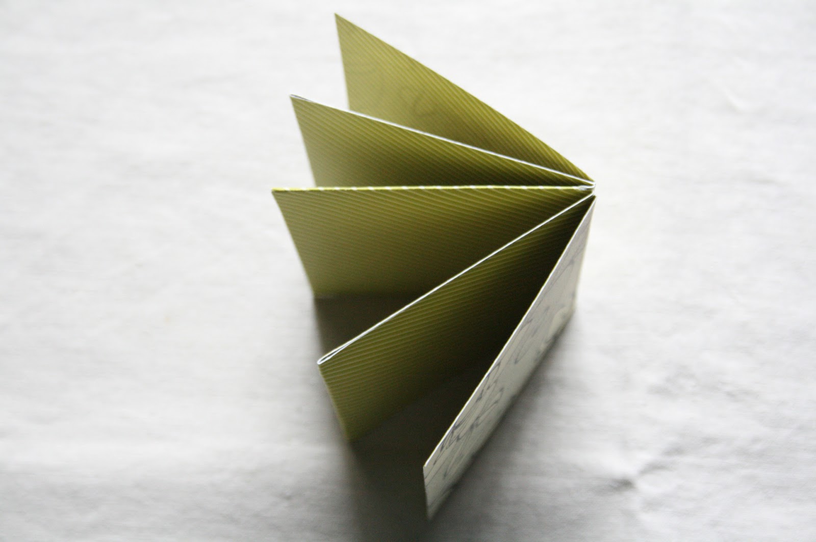 The Creative Place: DIY :: Mini Album from One Sheet of Paper