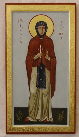 ORTHODOX CHRISTIANITY THEN AND NOW: Saint Julitta of Tabennisi (+ 410)