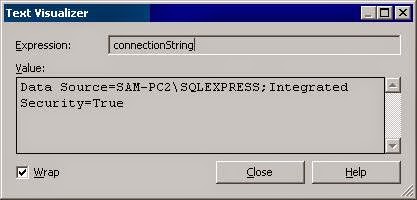 Learning Walkthrough: C# SqlConnection