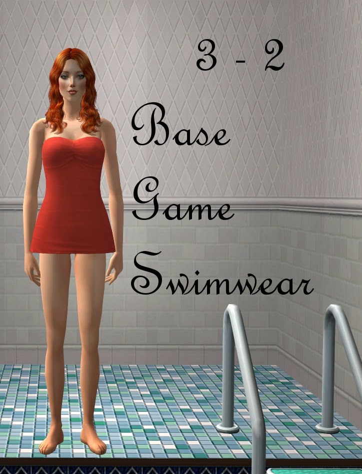 TheNinthWaveSims: The Sims 2 - The Sims 3 Base Game Swim-Dress For The ...