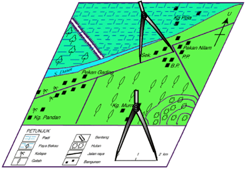 E-Learning Geografi: KEMAHIRAN GEOGRAFI (UNIT 3: SKALA DAN JARAK SKALA)