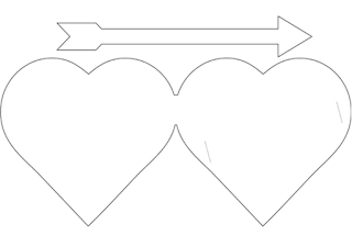 MANUALIDADES : carta corazón.