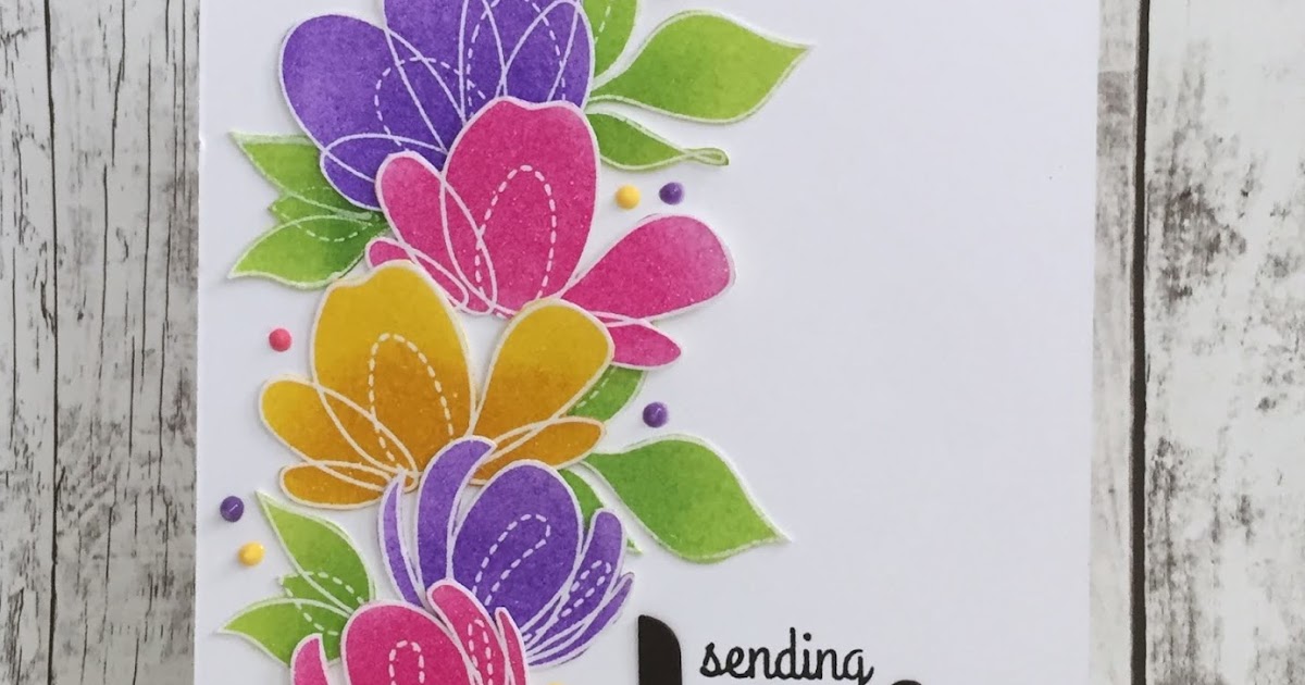 Sending Hugs: Spring Flowers