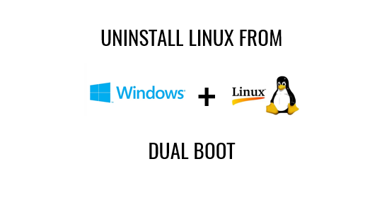 Country Specific: How to remove Linux installation from dual boot with ...