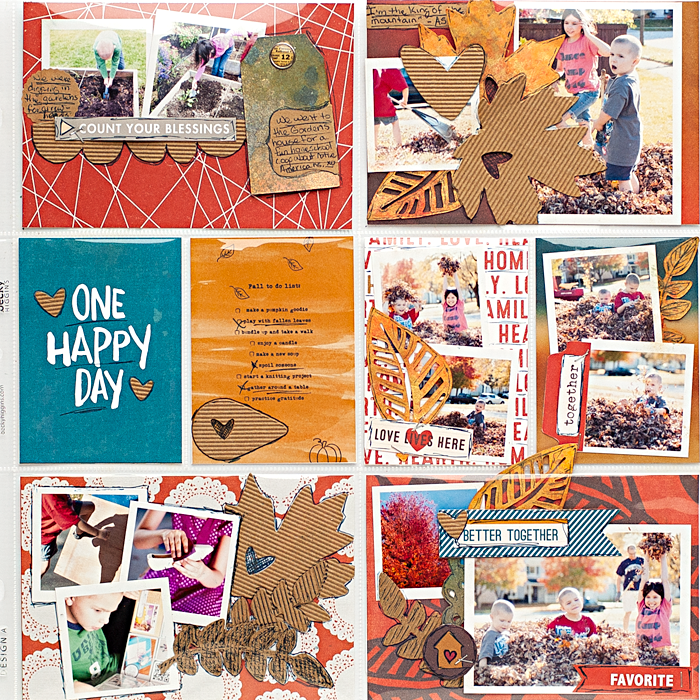 October 2014 - Weeks 42 and 43 in my pocket scrapbook album - Heather ...