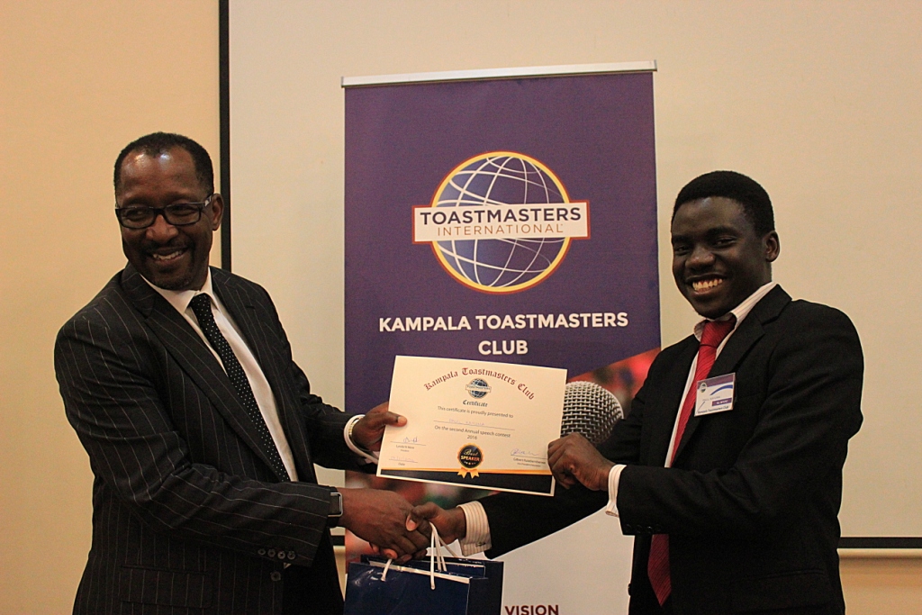 Kampala Toastmasters Club: 2016