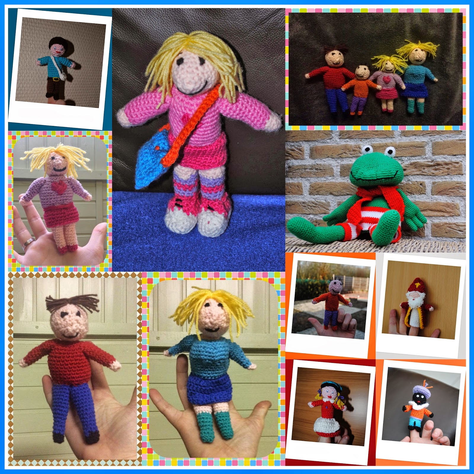 Annelies' blog, kleuterjuf!: Zelfgemaakte handpoppen