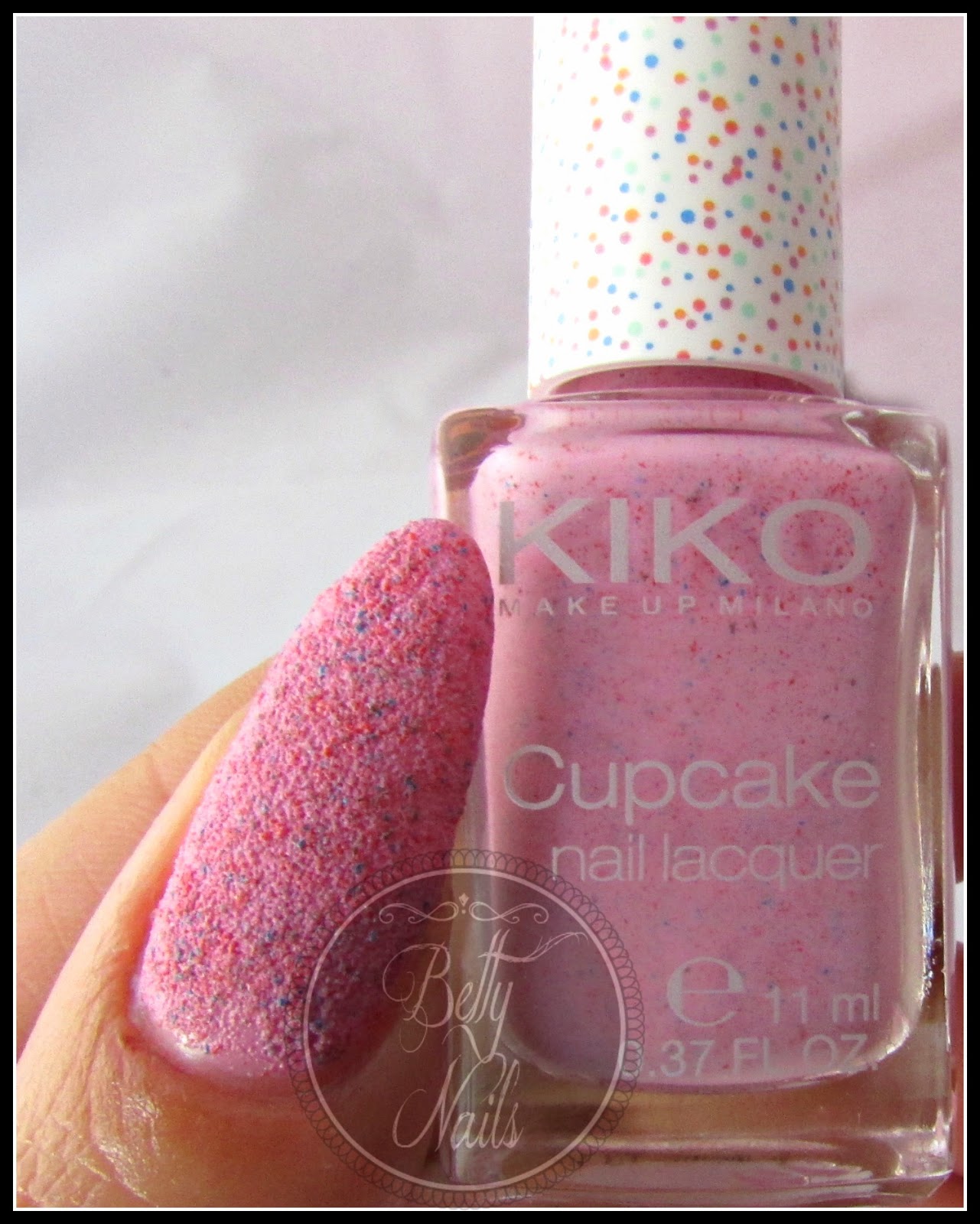 Betty Nails: Kiko Cupcake Rosa And Make Love, Not War by Purple ...