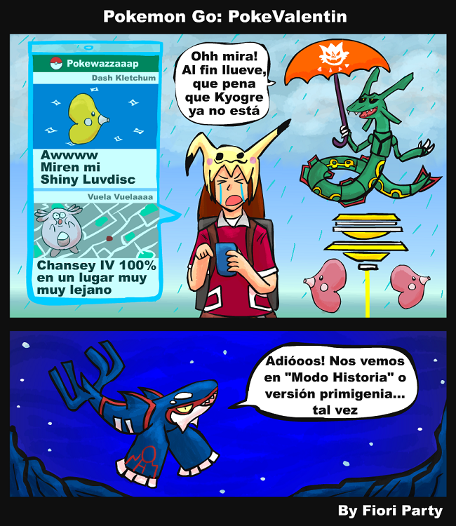COMIC Pokemon Go: PokeValentín ESPAÑOL
