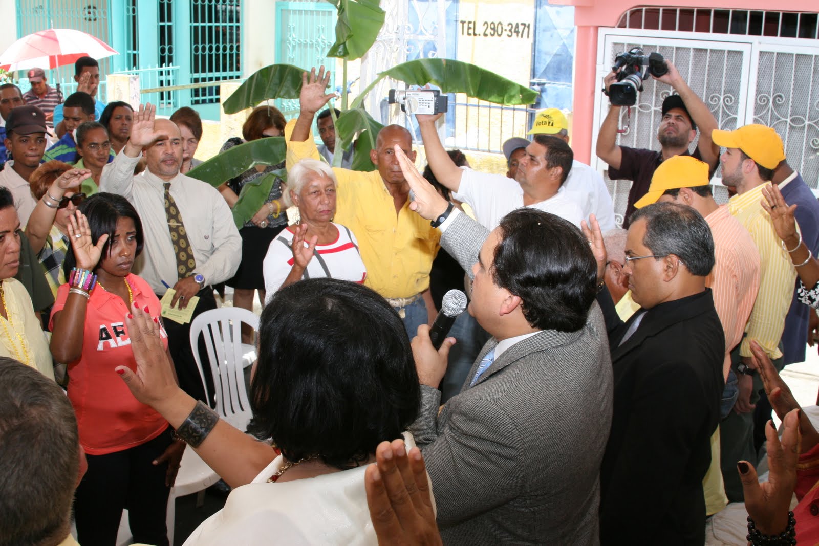 PARTIDO QUISQUEYANO DEMOCRATA CRISTIANO: INAUGURACION OFICINA ...