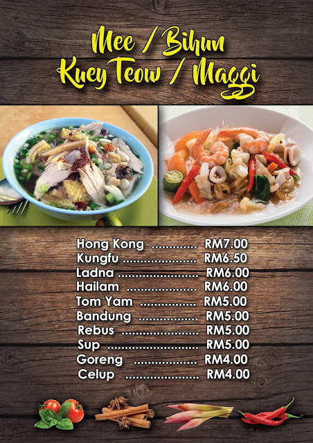 Z&Z Minimalis Corner: Menu masakan panas