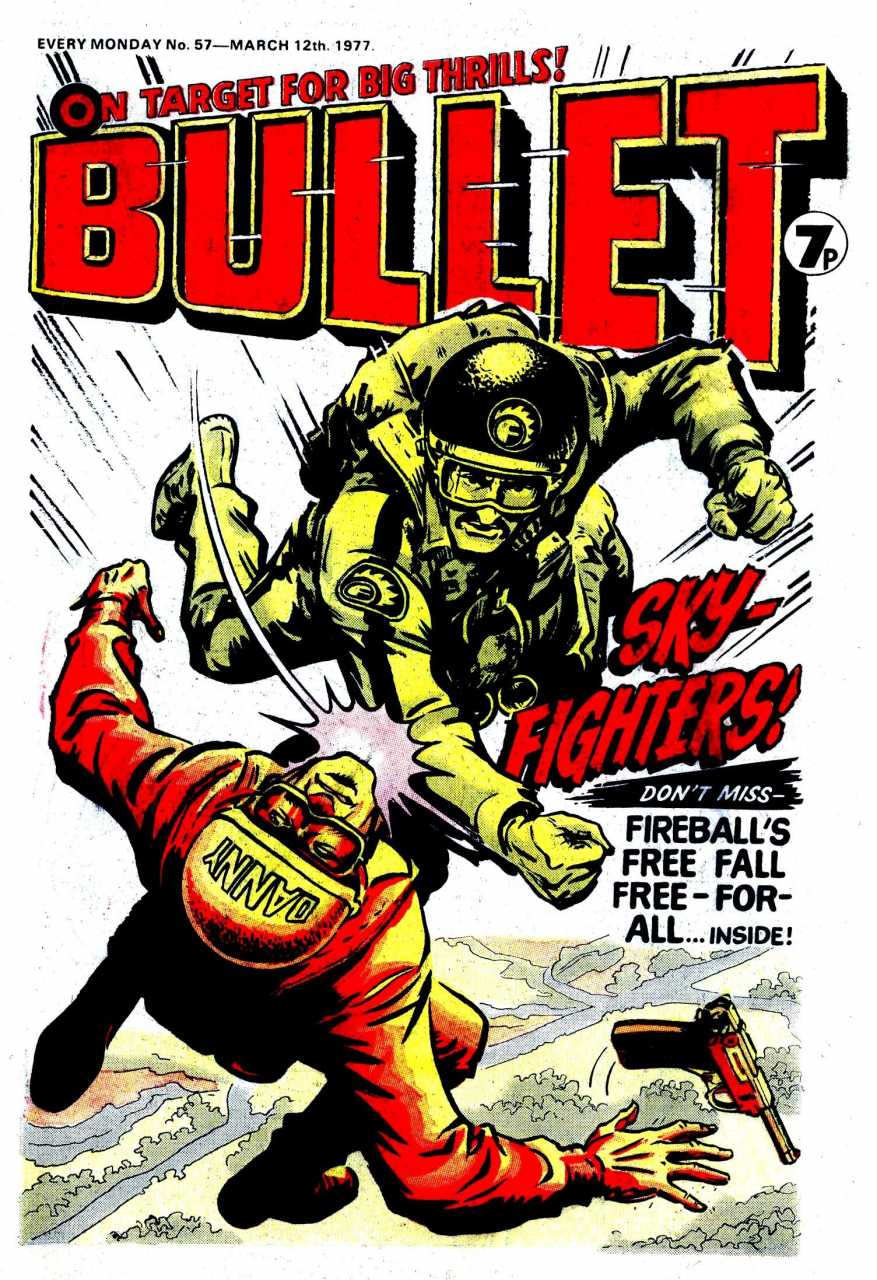 Strange Tales: More Bullet comic art
