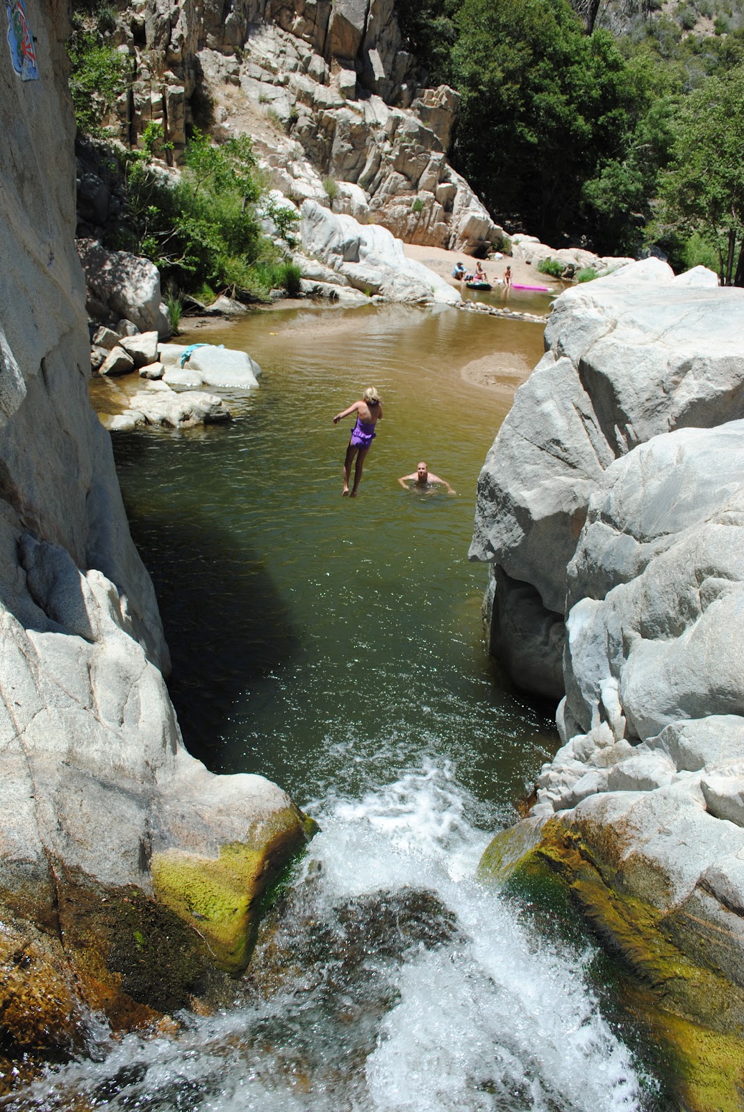 The Gibbons Clan: Aztec Falls at Deep Creek