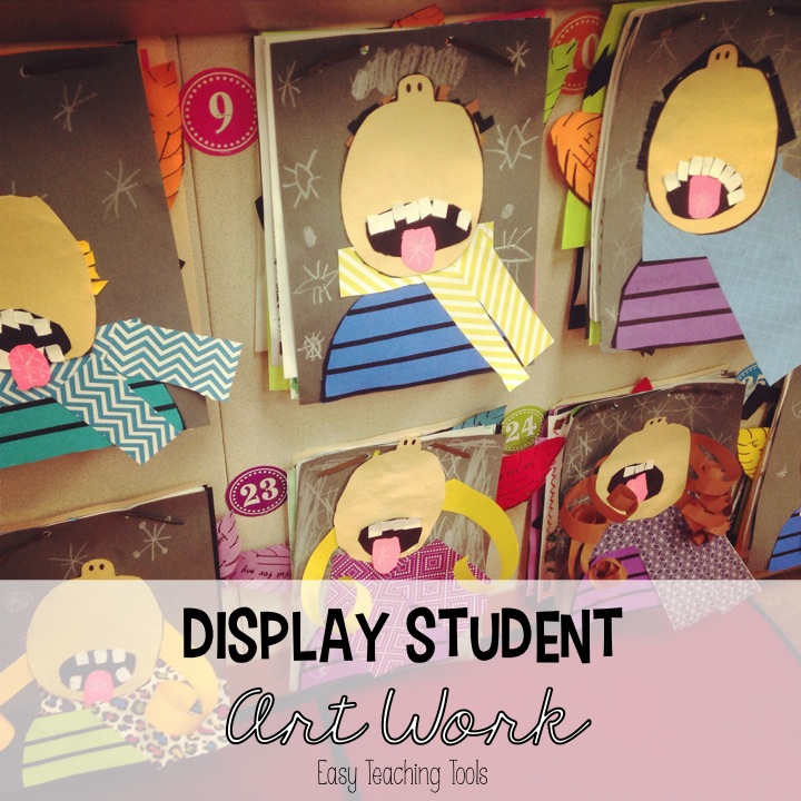 Display Student Work that Turns into a Memory Book - Easy Teaching Tools