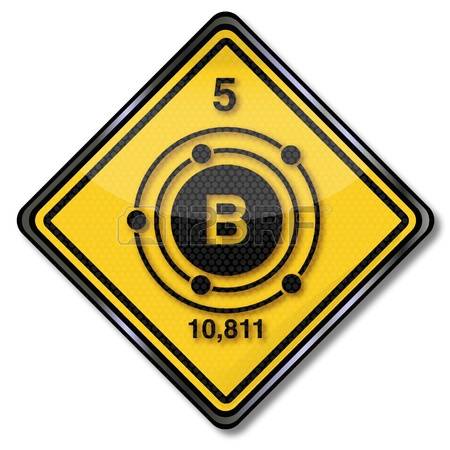 Heraldry of Life: 5.BORON - ART with B-chemical element symbols