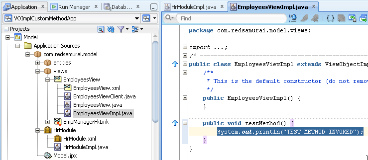 Andrej Baranovskij Blog Recommendation For Custom Method In Adf Bc View Object Implementation Class
