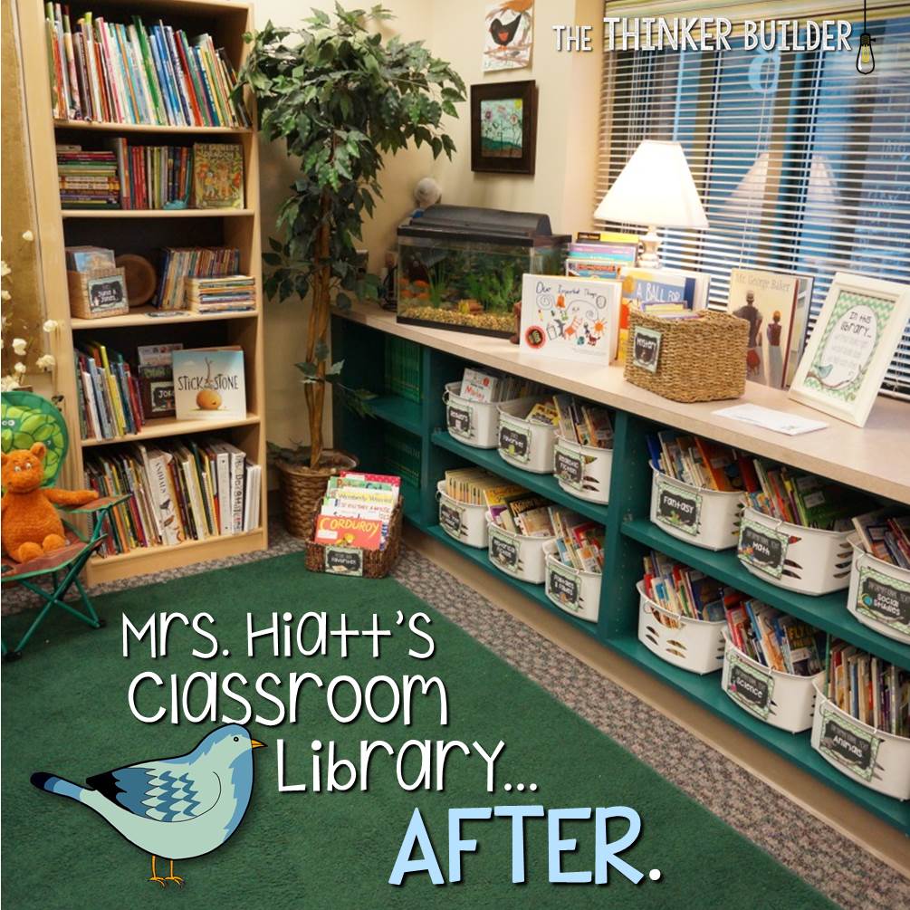 A Classroom Library Makeover... for a Friend