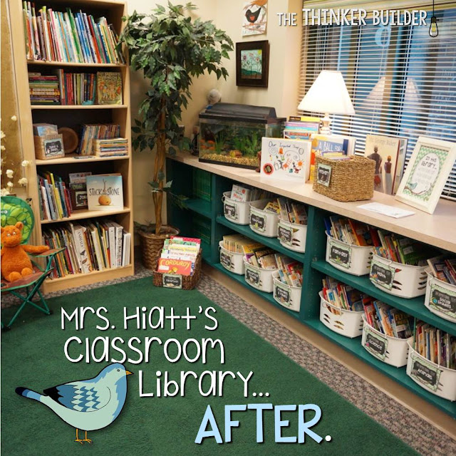 A Classroom Library Makeover... for a Friend