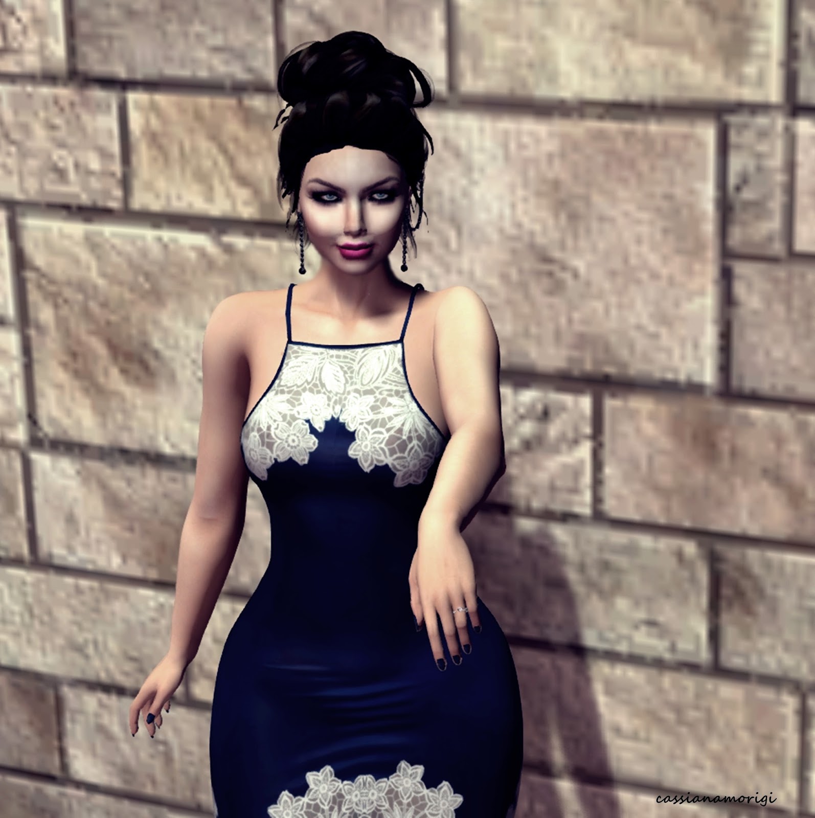 MH UNIQUE DESIGN - SENSUAL LACE DRESS