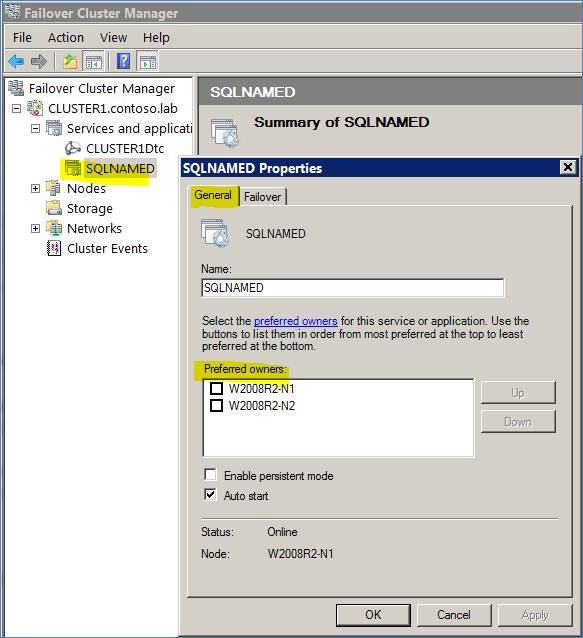 El Administrador de Sistemas: Microsoft Failover Cluster: Preferred ...