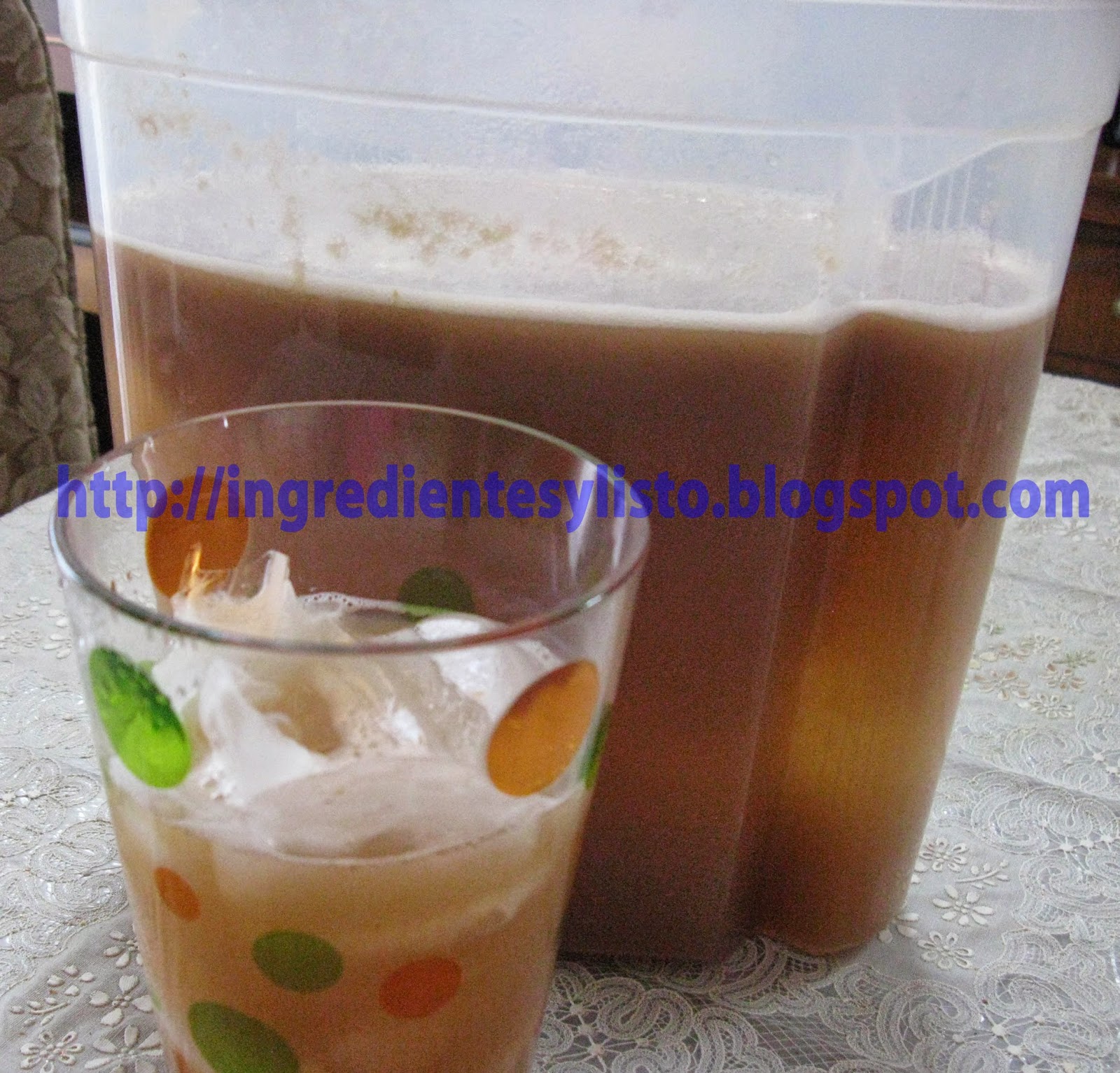 Ingredientes y ¡Listo!: Agua de Tamarindo