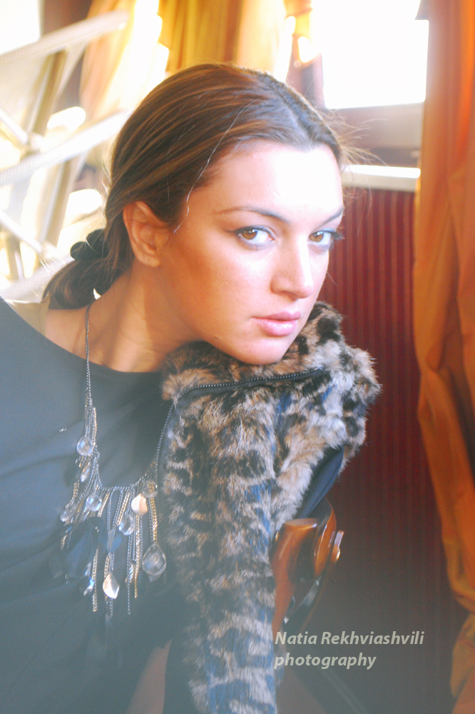 Natia R.: model Aleqsandra Paichadze. photosesion in Tbilisi. მოდელი ...