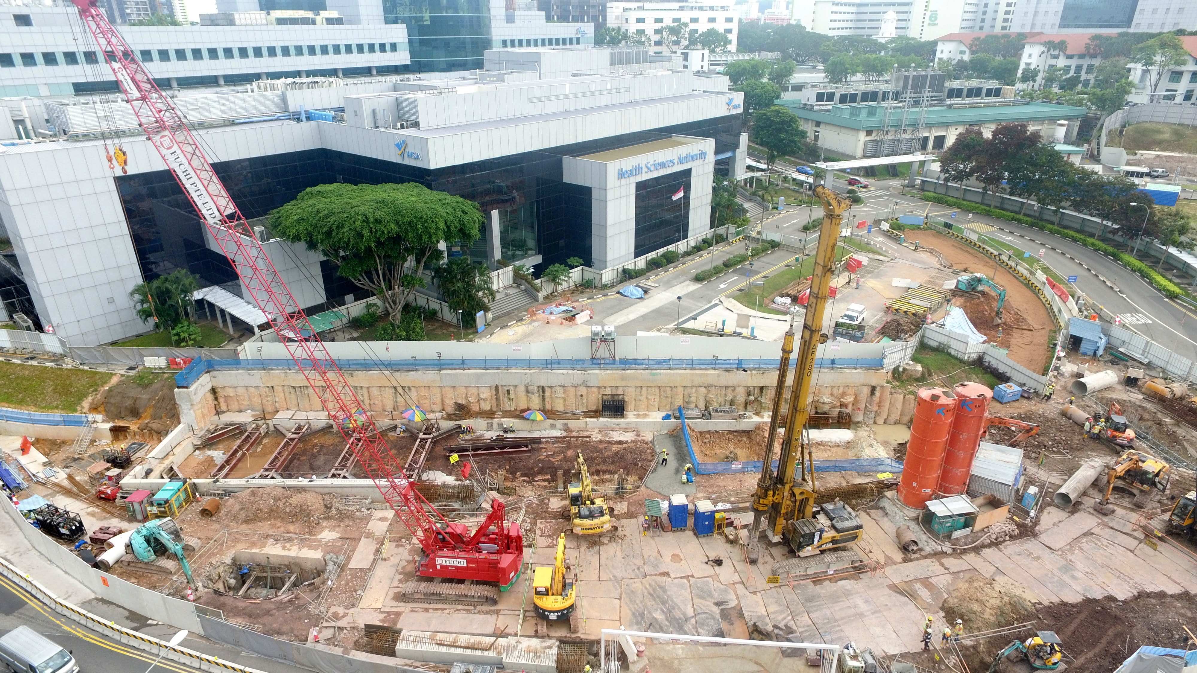 Thomson Line Construction: Outram Park Cast (II)