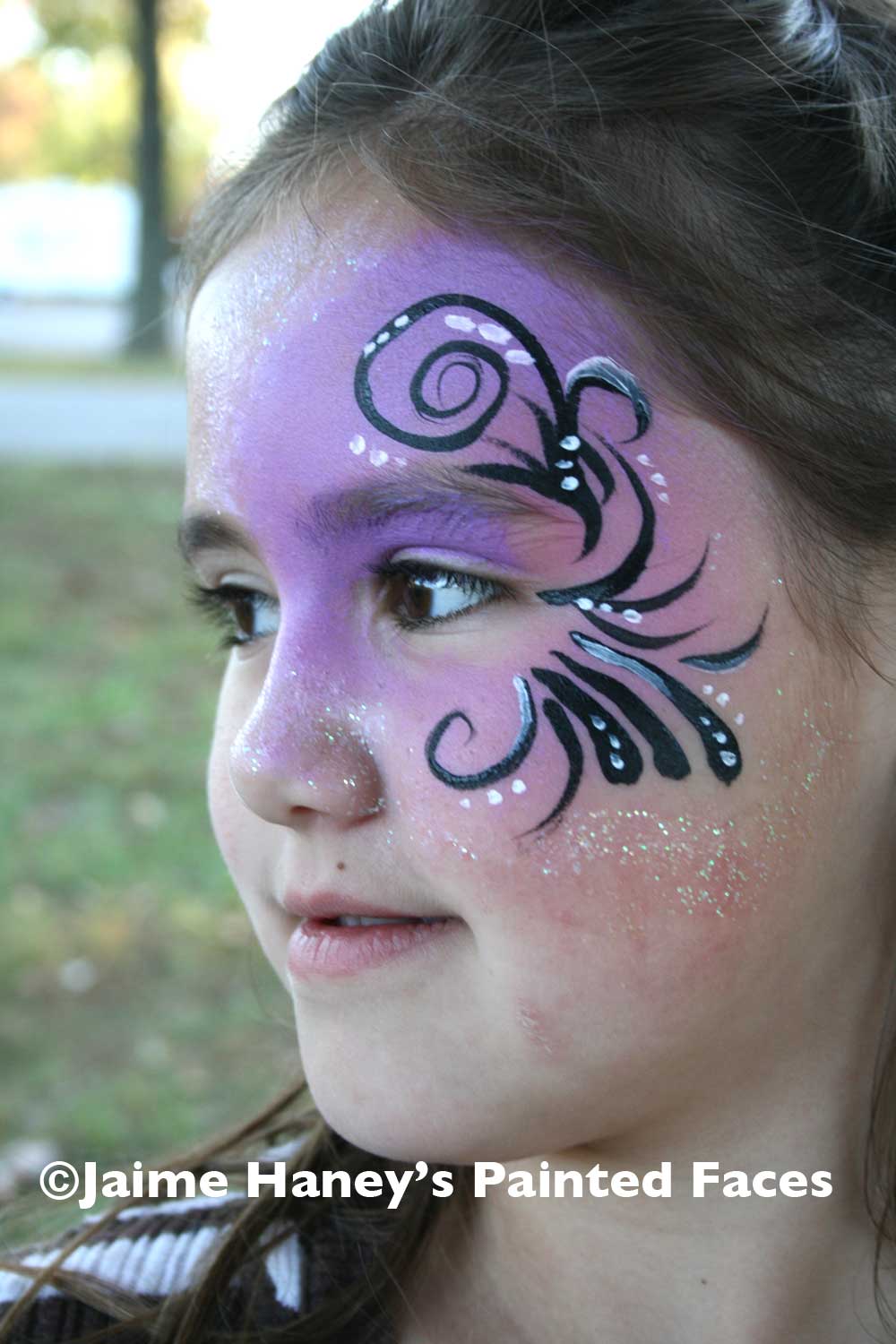 artsyfartsyme: My first Face Painting gig!