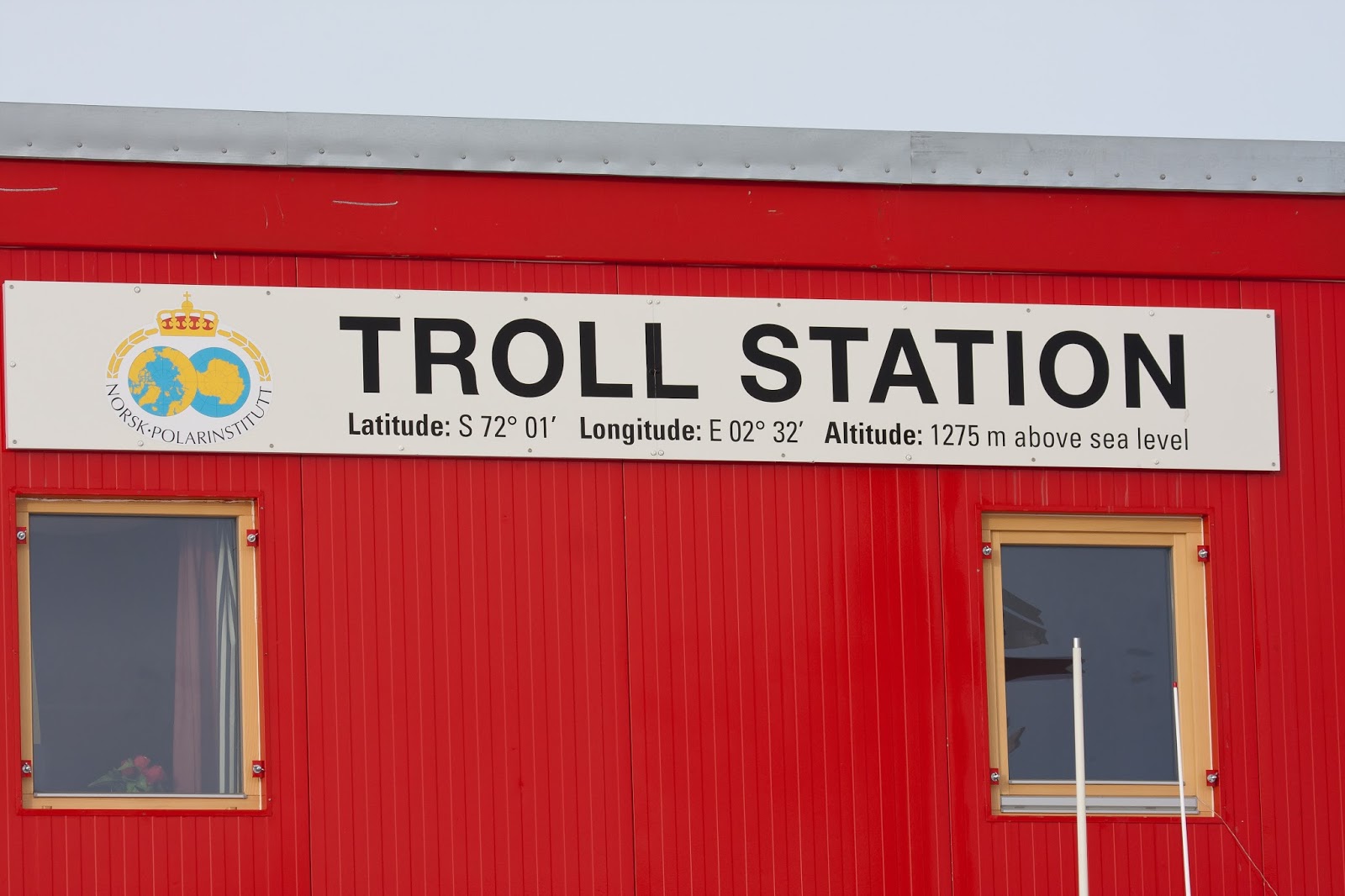 Ultima Thule: Troll station, Antarctica: obviously, Norwegian